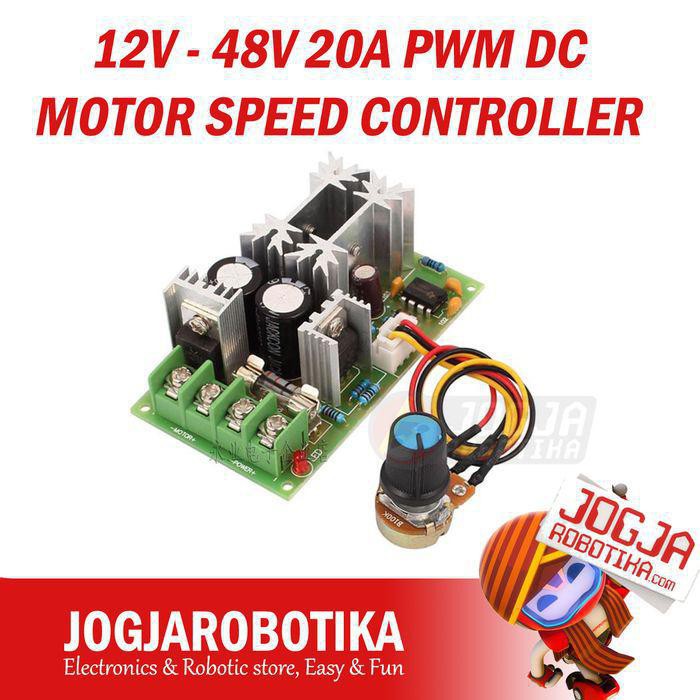 12v - 48V 20A PWM DC SPEED CONTROLLER MOTOR | Shopee Malaysia