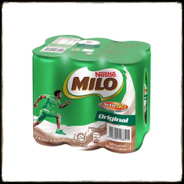 Nestle Milo can (6 x 240ml) | Shopee Malaysia