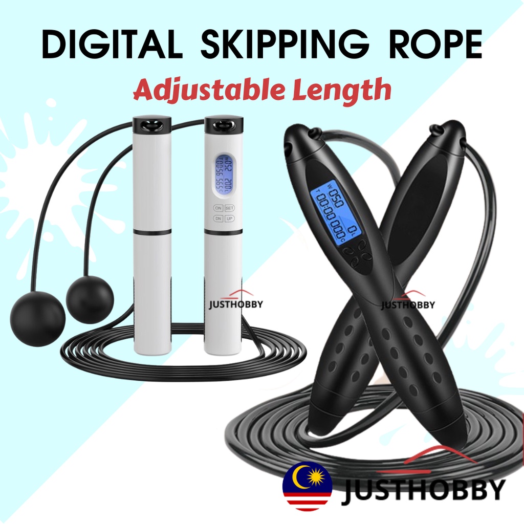 Premium Quality ZIG Digital Skipping Rope Digital tali lompat ...