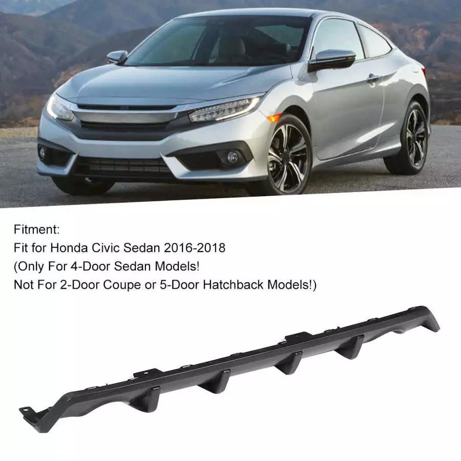 bumper protector Matte Black Rear Bumper Diffuser Lip Fit for Honda ...