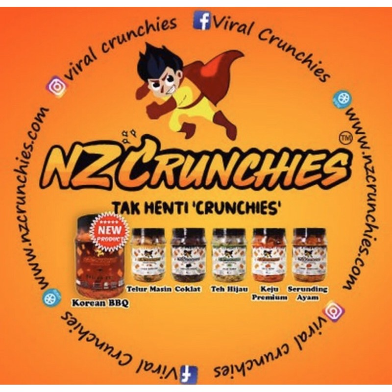 Nz Crunchies Viral “Tak Henti Crunchies” | Shopee Malaysia