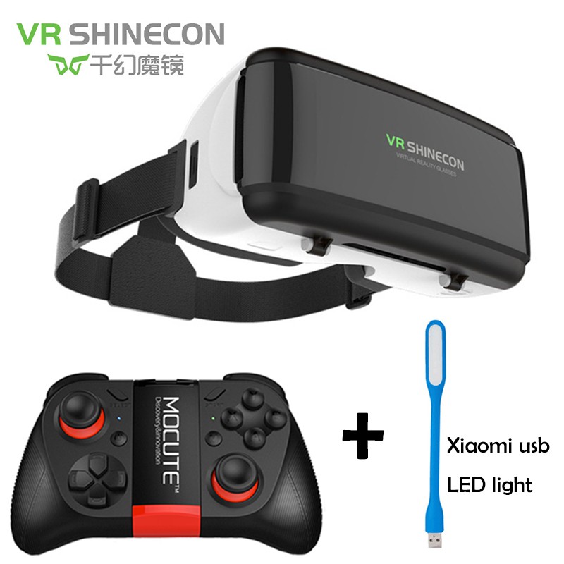 HOT Shinecon VR G06 Google Cardboard 3D Virtual Reality Glasses ...
