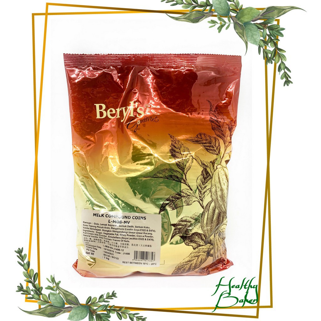 Beryls Chocolate Compound Coins 1kg/ Beryl's 500gm baking chocolate ...