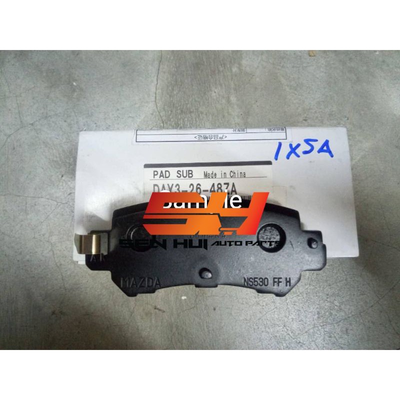 Mazda 2 / CX5 / CX3 Rear Brake Pad DAY32648ZA Genuine Parts | Shopee ...