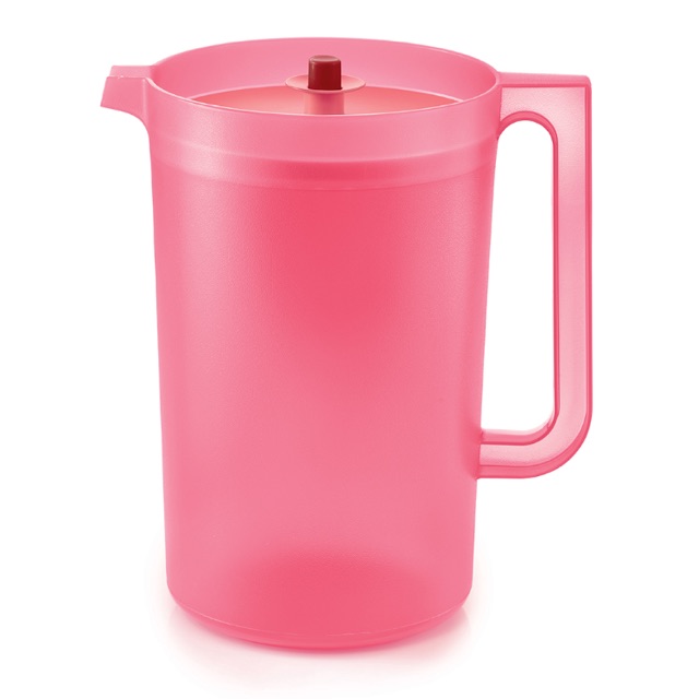 Tupperware Royal Red Giant Pitcher 4.2L (1pc) Liquidtight Push button ...