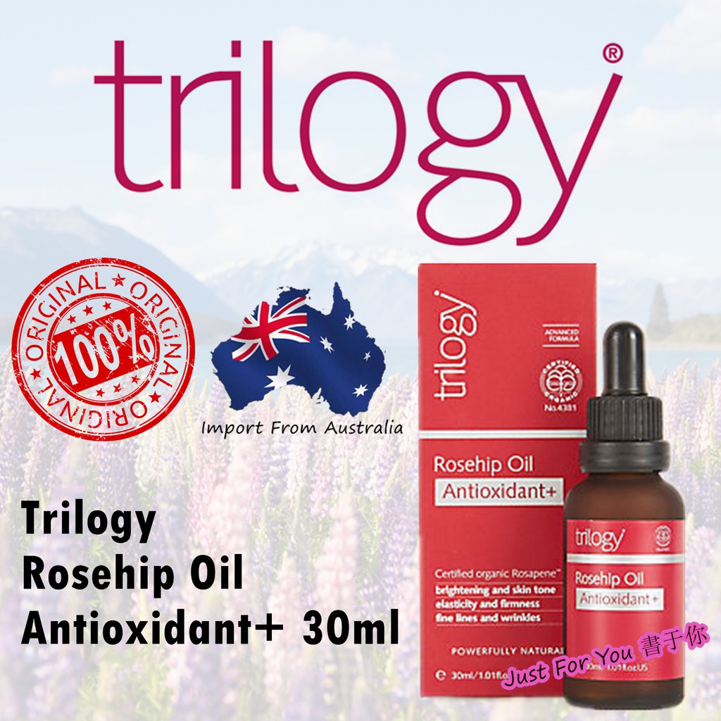 Trilogy Certified Organic Rosehip Oil Antioxidant + 30ml | Shopee Malaysia