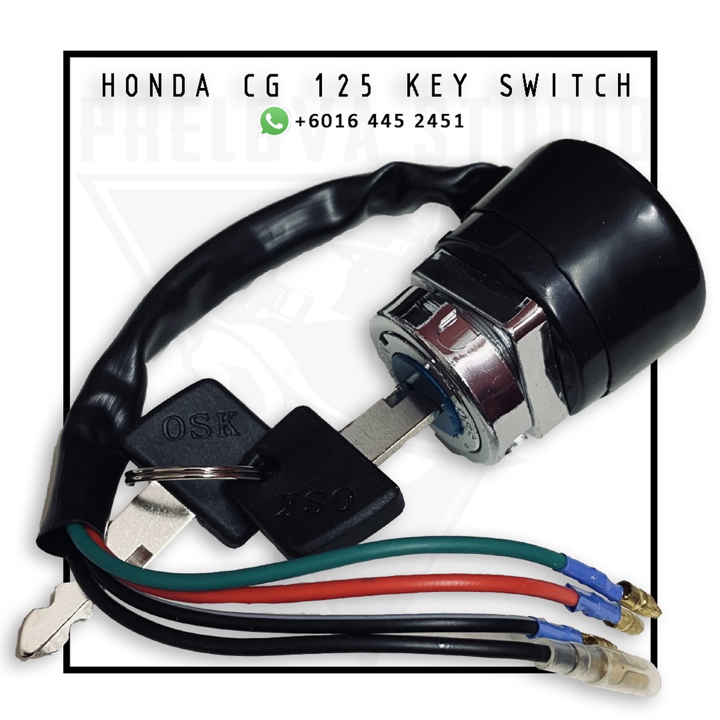 CG 125 Honda Main Key Switch Retro Classic part | Shopee Malaysia
