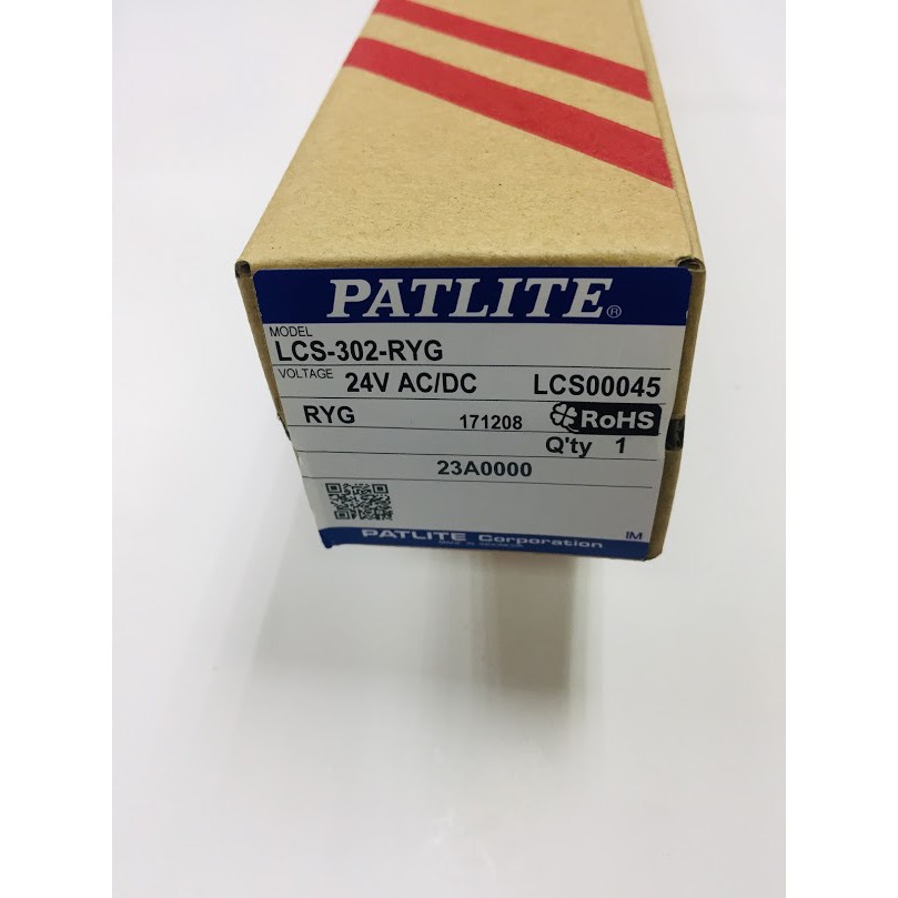 PATLITE LED SIGNAL TOWER LIGHT LCS-302 R/Y/G | Shopee Malaysia