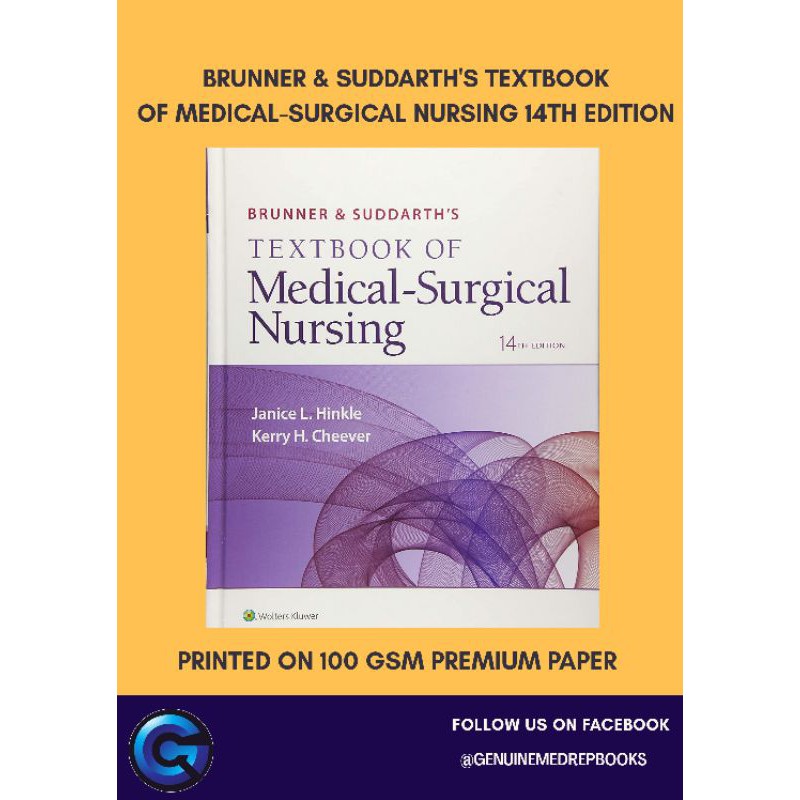 Brunner & Suddarth's Textbook of Medical-Surgical Nursing 14TH Edition ...