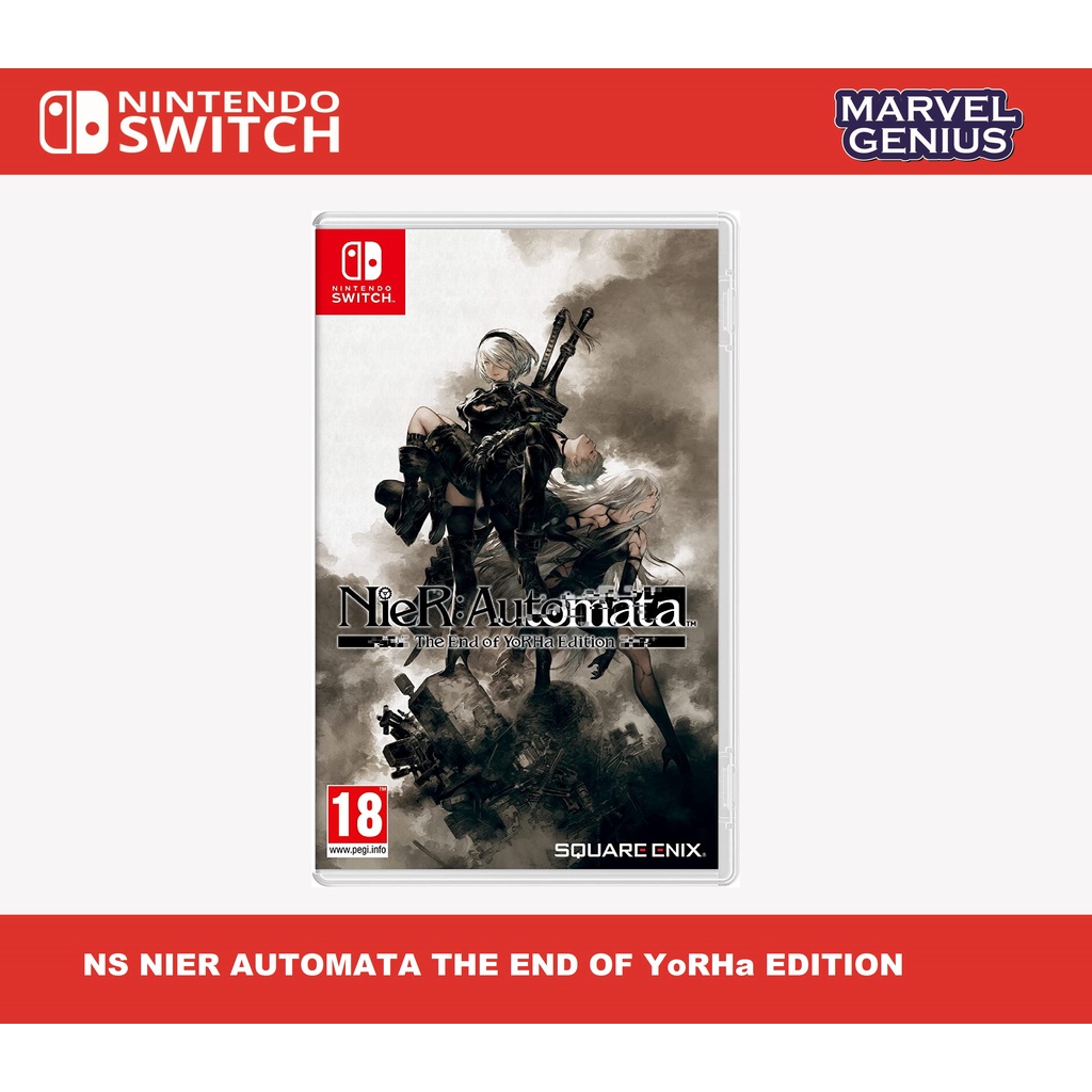 NSW NS Nintendo Switch GAME NieR Automata The End of YoRHa Edition 尼爾 自動人形年度黃金版中文版 (ENG/CHN ...