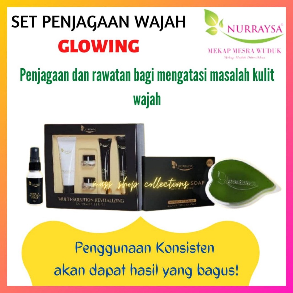 [READY STOK] NURRAYSA SET SKINCARE 5 DALAM 1 DIFORMULASI MENGGUNAKAN ...