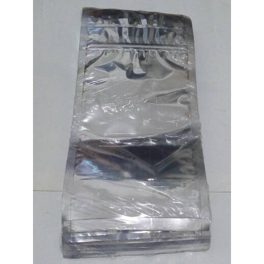 Trans-metz Silver Pouch Packaging + Zipper 1000 (160 x 290 x 44 mm ...