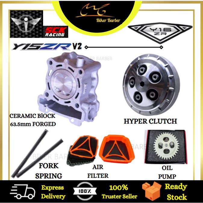 [ORIGINAL SCK] FORK SPRING/OIL PUMP/HYPER CLUTCH/AIR FILTER/CERAMIC ...