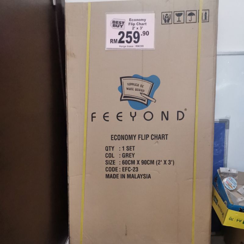 [Ready Stock. Reduce to Clear] Feeyond Economy Flip Chart EFC-23 2x3 ...