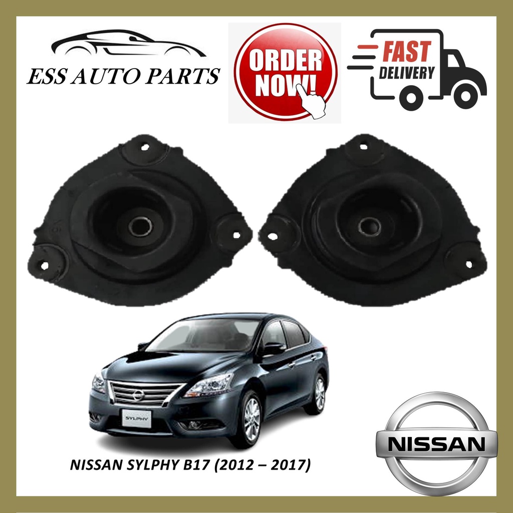 NISSAN SYLPHY B17 2012 - 2019 SHOCK ABSORBER MOUNTING FRONT(DEPAN ...