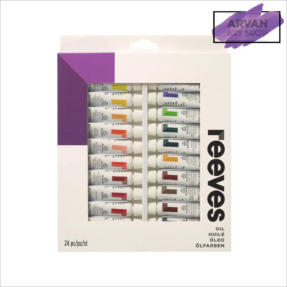 Reeves Artist Oil Colour Set of 24pc (Previous Packing) | Shopee Malaysia