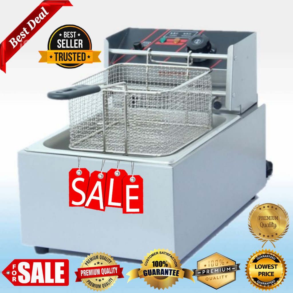 🔥BEST DEAL🔥 (Malaysia 3pin plug) 6L commercial stainless Steel single ...