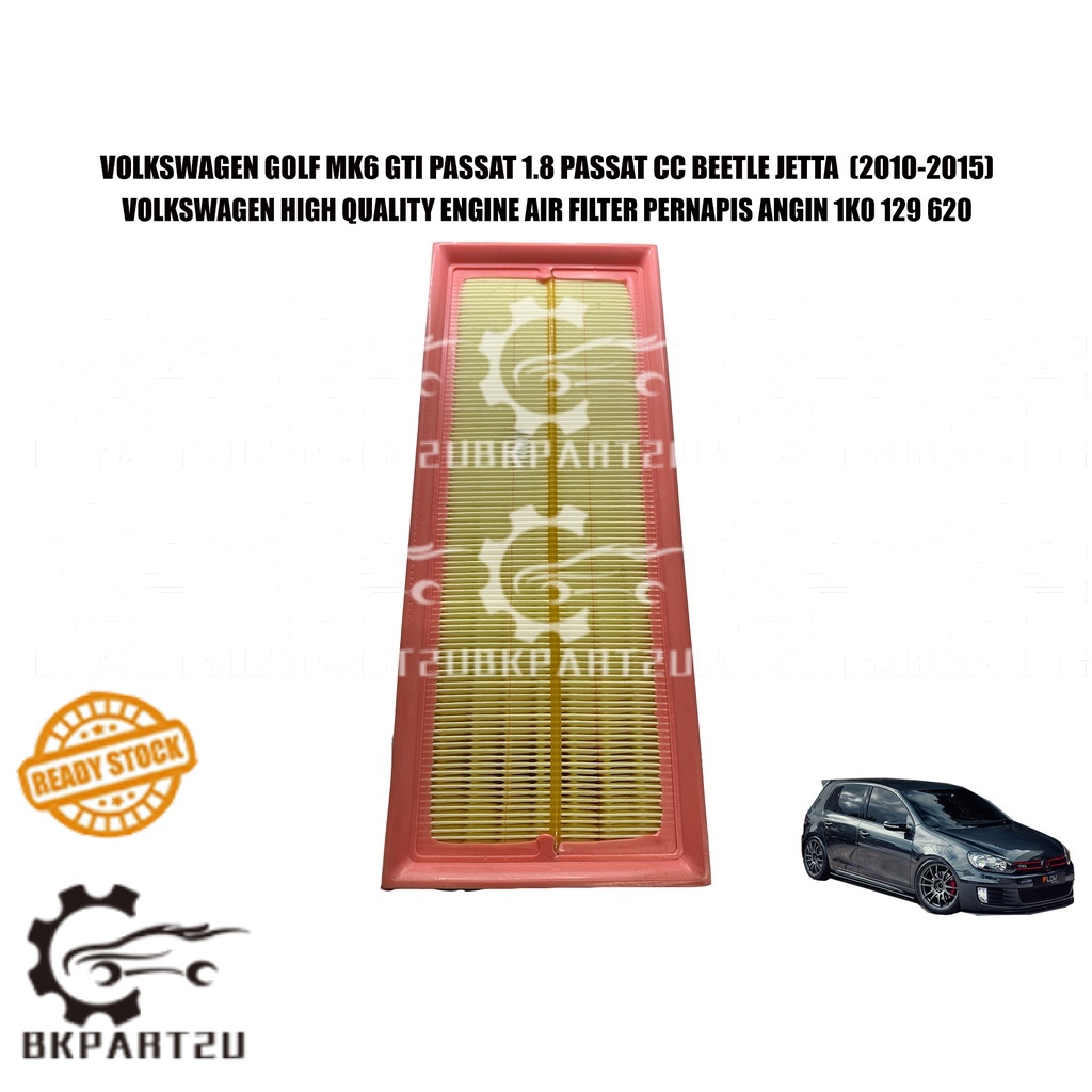 VOLKSWAGEN GOLF MK6 TSI GTI PASSAT 1.8 CC BEETLE JETTA TT TIGUAN AIR ...