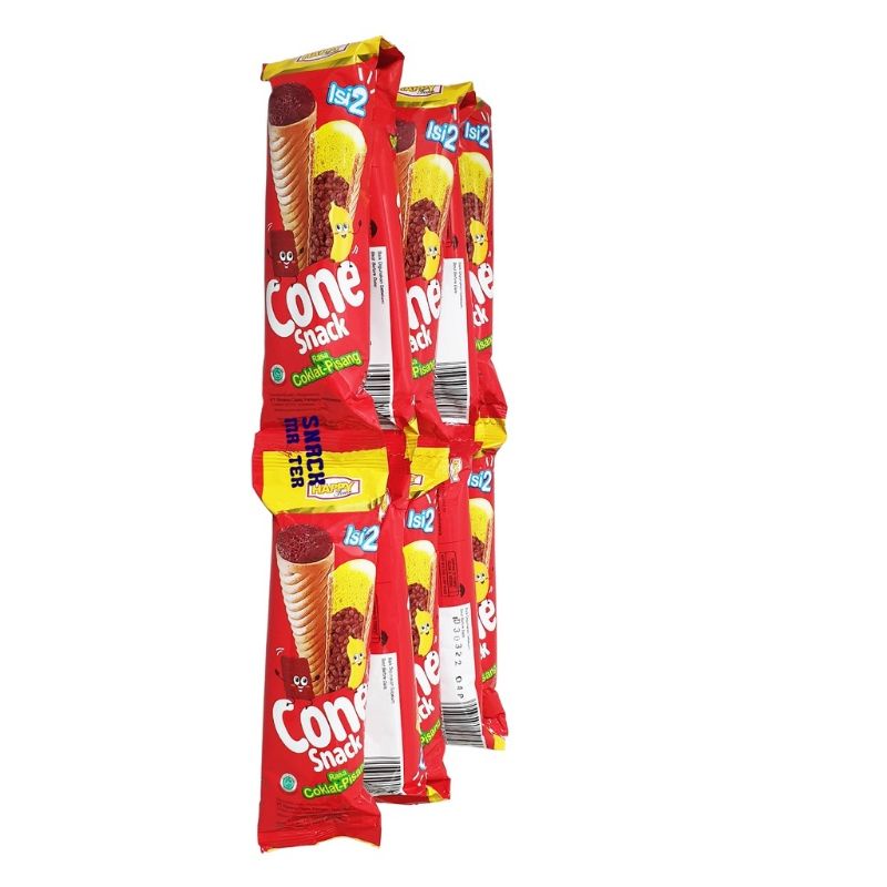 Happy Time Cone Snack - Plan 10 Contents | Shopee Malaysia