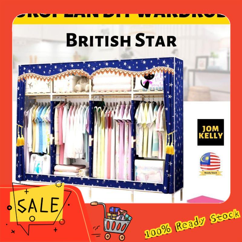 Fred Marilena(HOT ITEM) Almari kayu/wood wardrobe ready stock/ikea ...