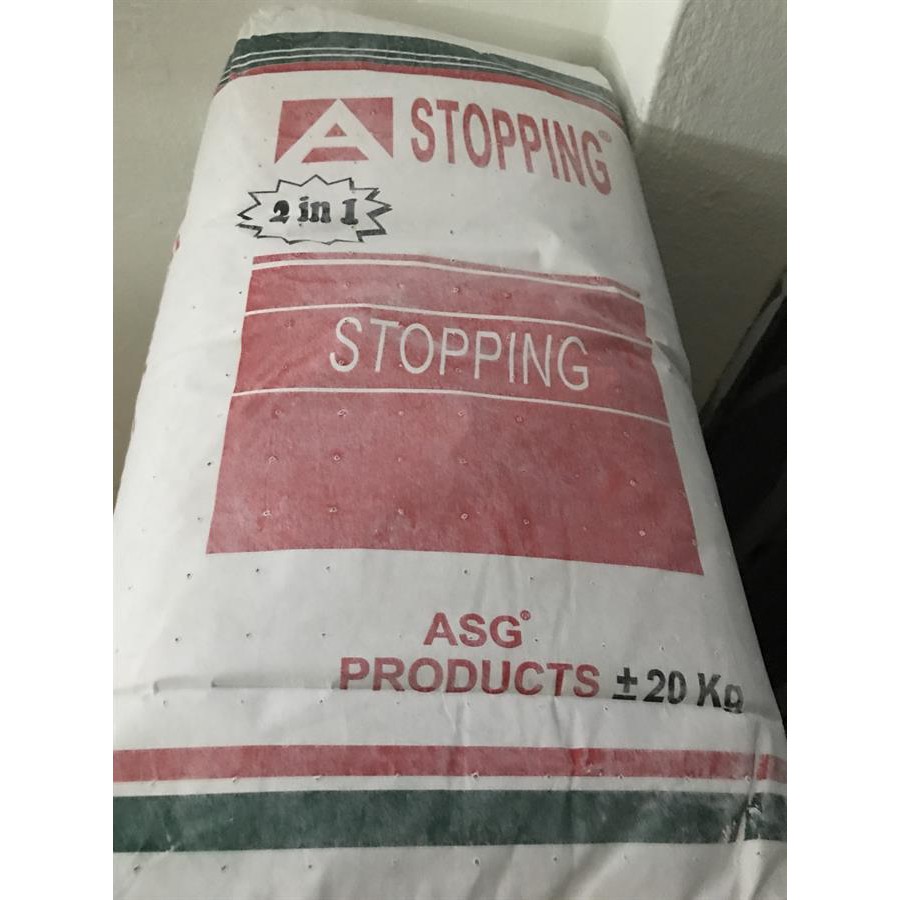 ASG Stopping Compound 18KG ~CEMENT KONES (CEMENT CORNICES) | Shopee ...