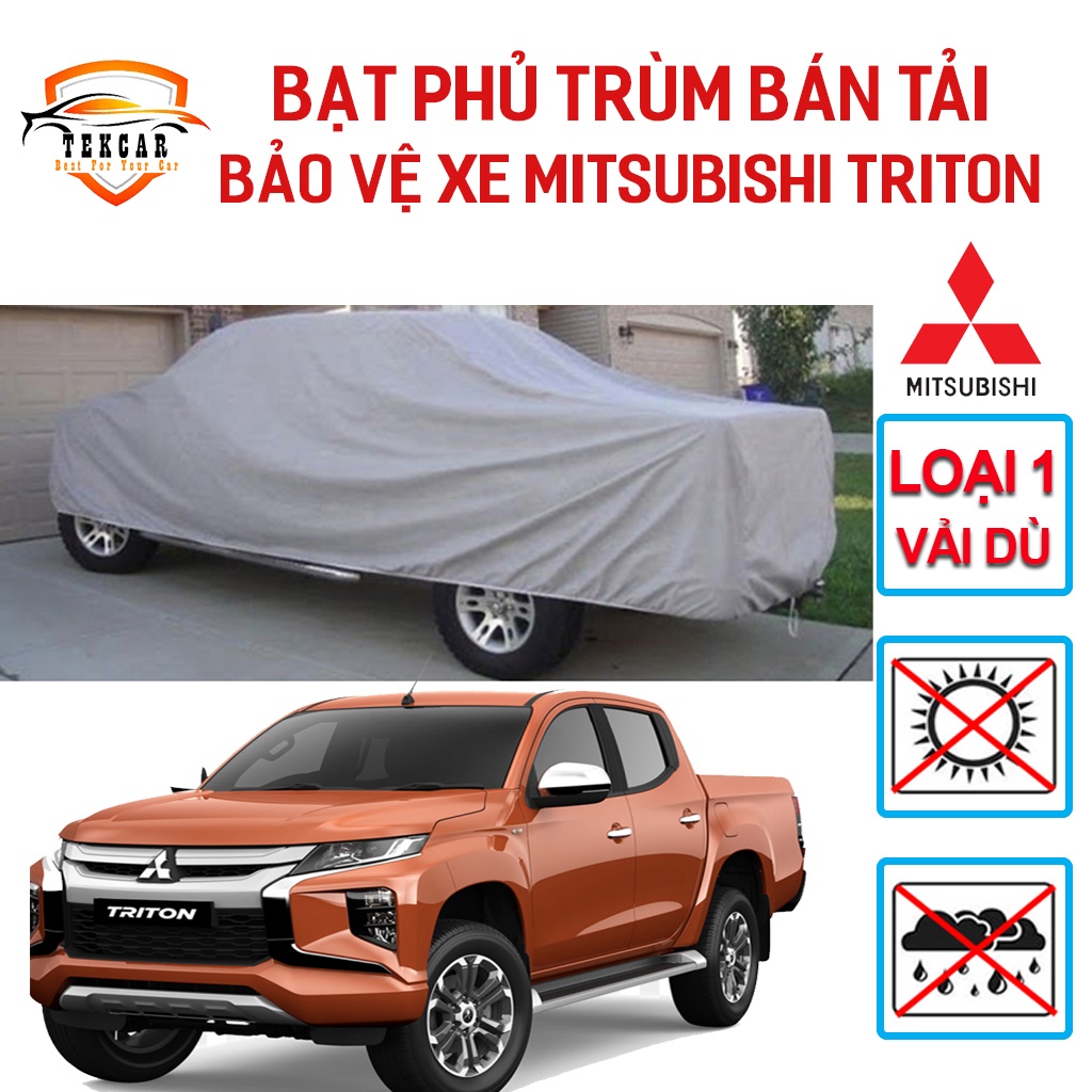 Mitsubishi Triton pickup truck cover made of high-quality, durable ...