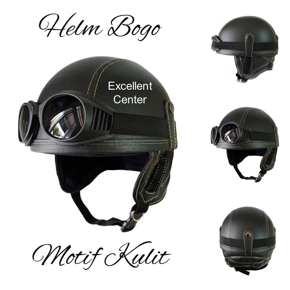 Chip Helmet / Bogo Helmet / Classic Retro Club Helmet for Adults, SNI ...