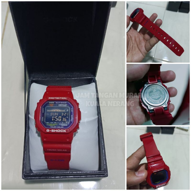 ORIGINAL GSHOCK LIPAN BARA MERAH | Shopee Malaysia