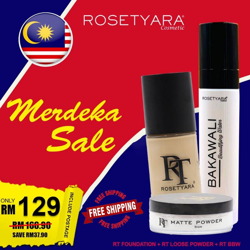 Rosetyara Merdeka Sale Merdeka Sales Combo foundation combo Foundation ...