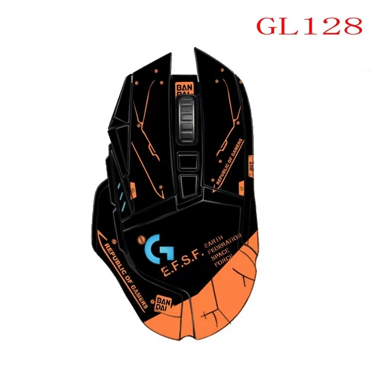 Sticker for Logitech G502 Hero Wireless RGB Spectrum Preview Design 1 ...