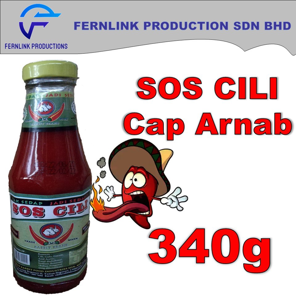 Sos Cili Cap Arnab 340g Chili Sauce Cap Arnab 340g | Shopee Malaysia