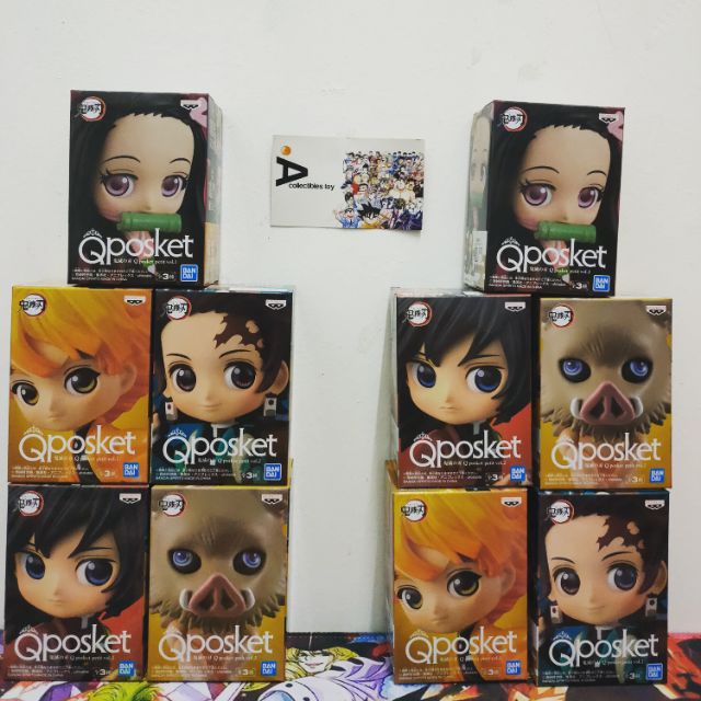 QPOCKET PETIT KIMETSU NO YAIBA ( SET OF 5) | Shopee Malaysia