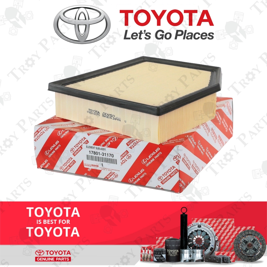 Original Toyota Engine Air Filter for Vellfire Alphard ANH20 AGH30 ...