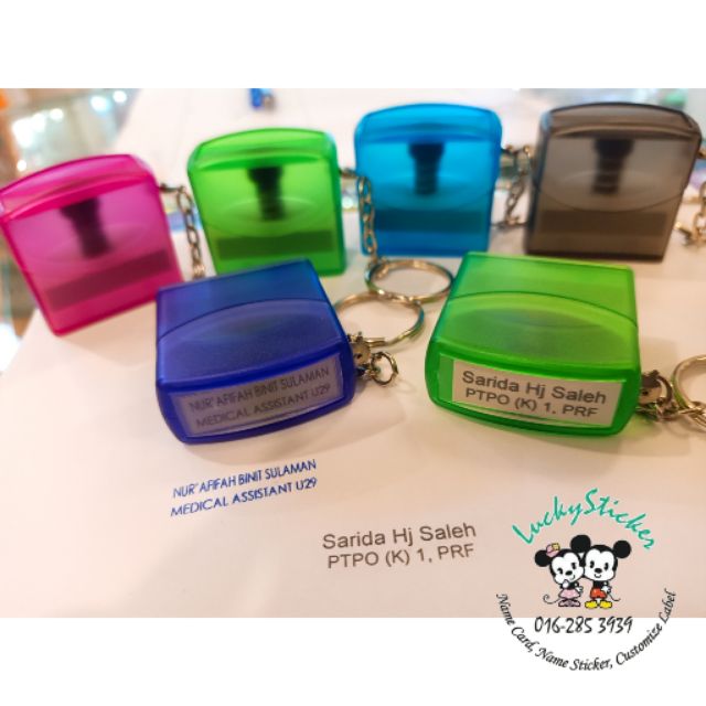 名字印章 Name Chop（pre-ink) | Shopee Malaysia