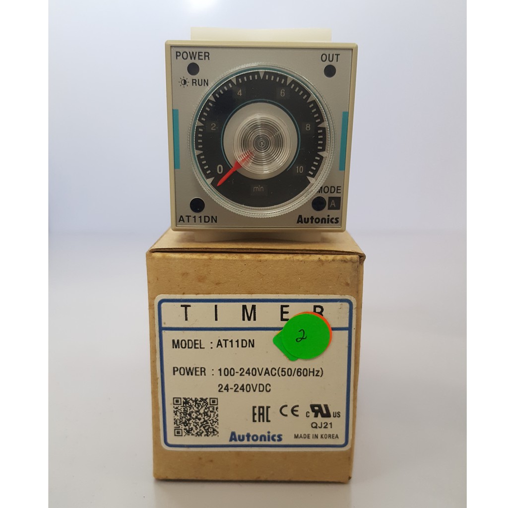 CLEARANCE AUTONICS AT11DN analog multi timer 24-240VAC | Shopee Malaysia