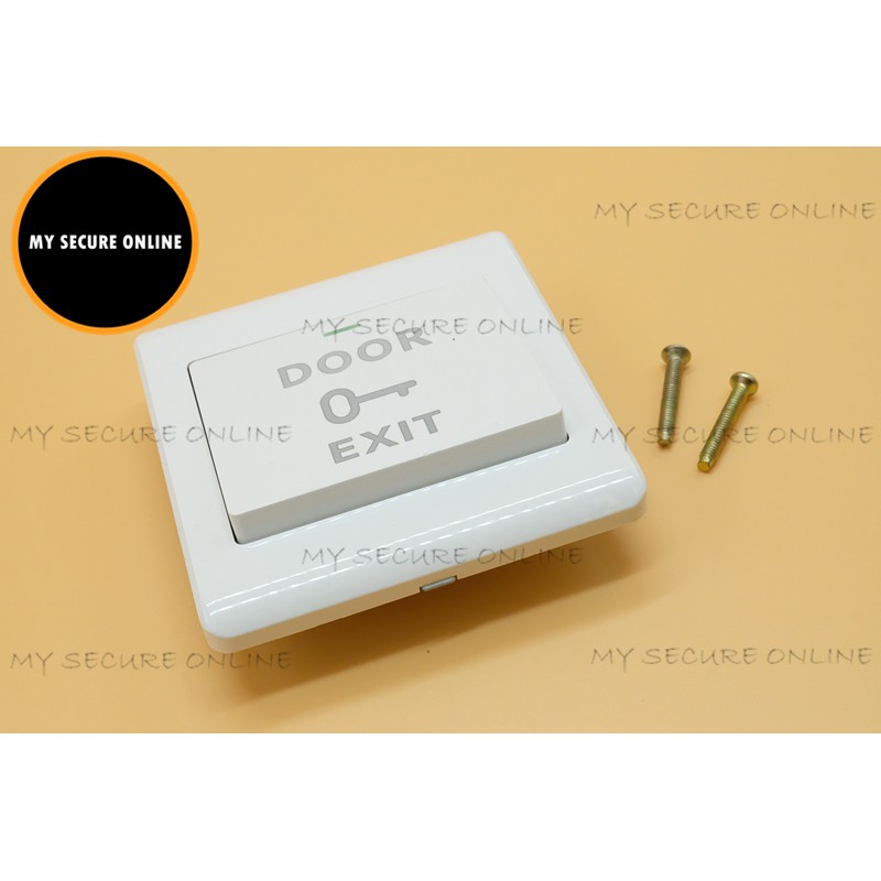 Autogate / Door Access Exit Push Button Normal to Release Control ...