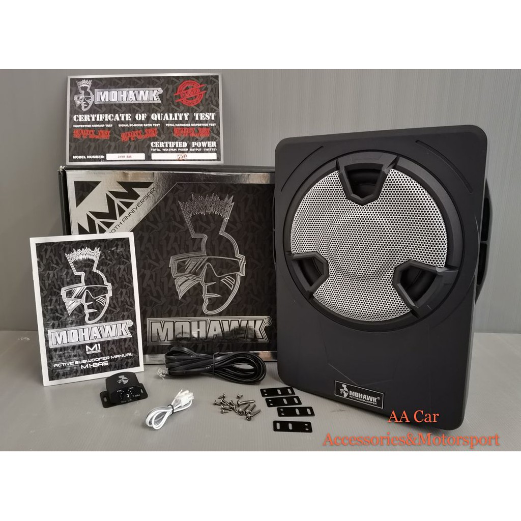 100% Original Mohawk Active Subwoofer Underseat Speaker built in power ...