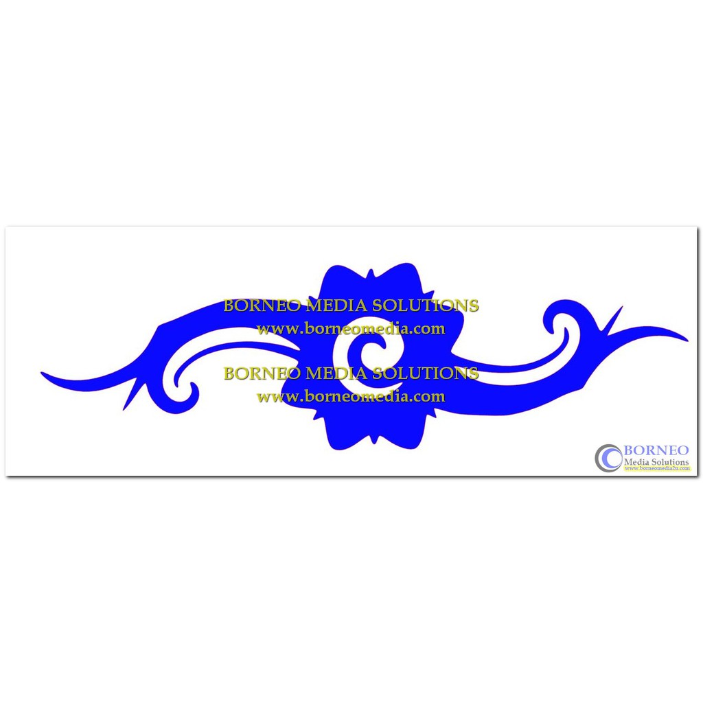 Borneo Dayak Tribal Car Decal/Sticker | Shopee Malaysia