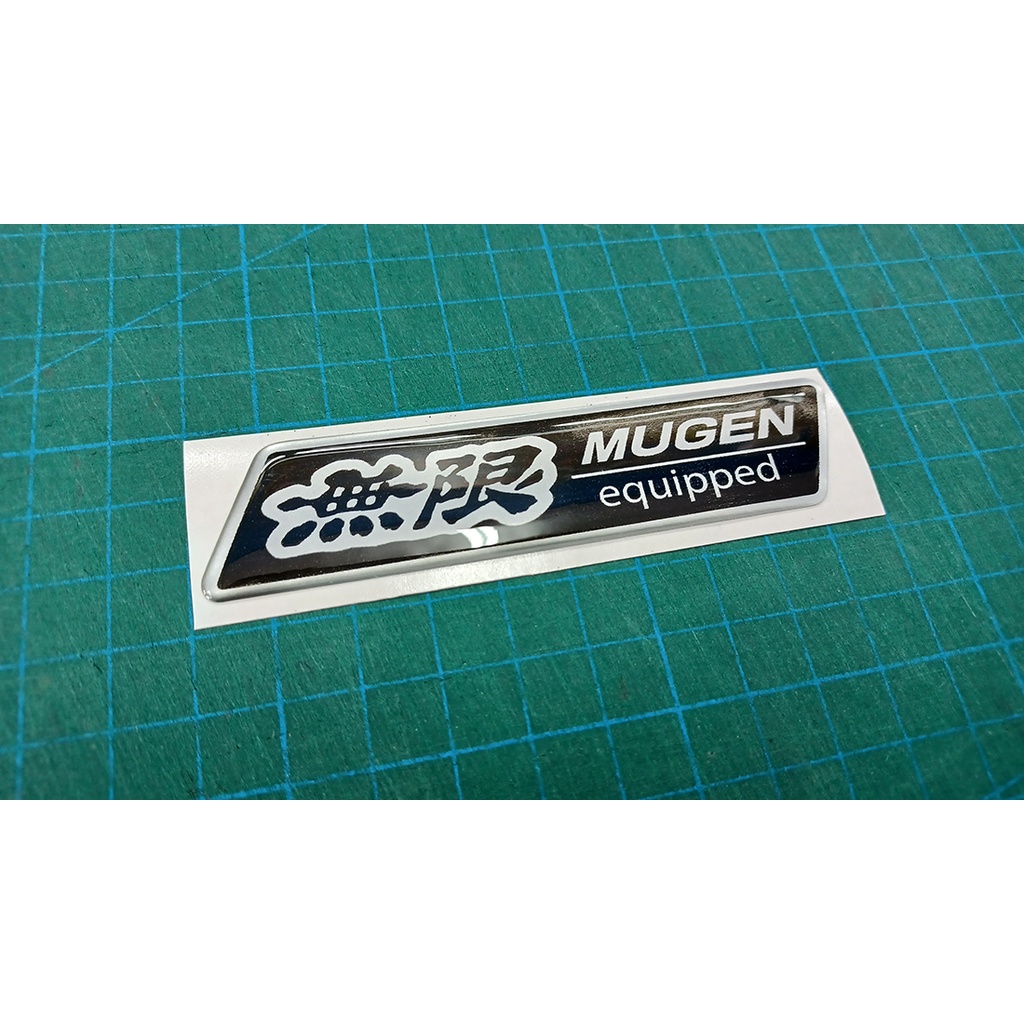 MUGEN Equipped emblem/badge - Ready Stock! | Shopee Malaysia