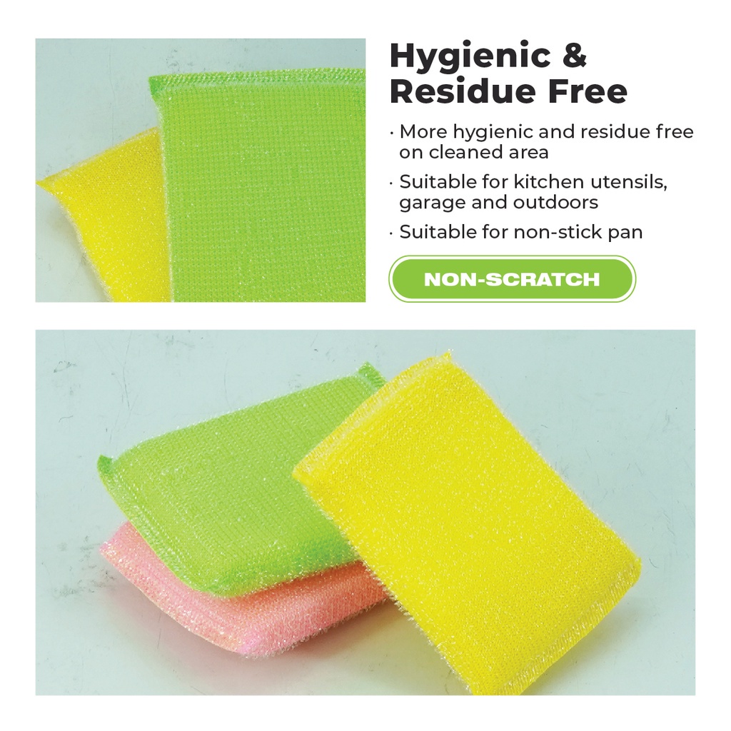 SO CLEAR NON-SCRATCH Microfibre Stiff Fiber/Hypo-Allergenic/Polish ...