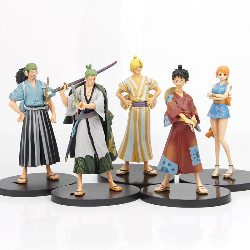（Ready stock）9 models One Piece Wano Country Luffy Sauron Sanji Nami ...