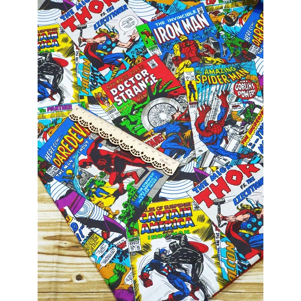 SuperHero Spiderman Superman StarWars Batman Ironman Designer Cotton ...