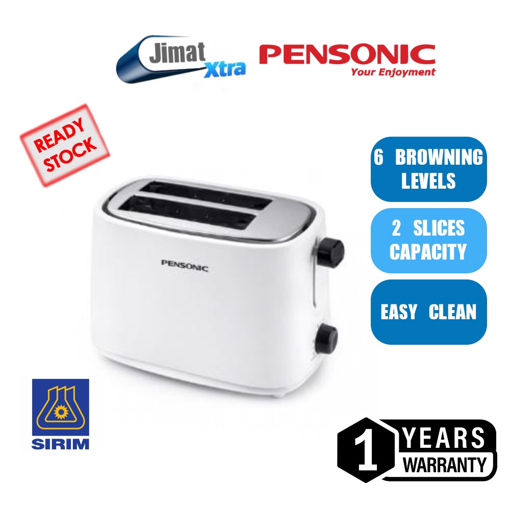 Pensonic 2 Slices Bread Toaster PT-928 PT928 | Shopee Malaysia
