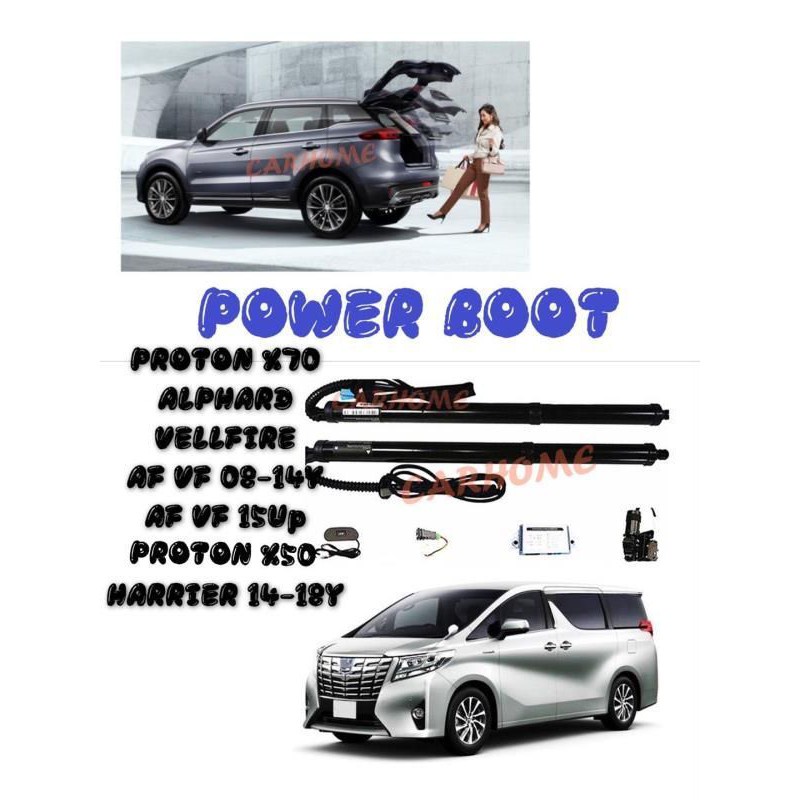 Toyota Alphard Vellfire Harrier Proton X50 X70 Perodua Aruz Ativa Auto ...