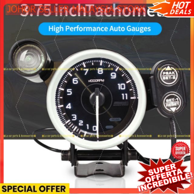 Defi A1 Advance RPM Gauge Meter Tachometer LCD digital display LED ...