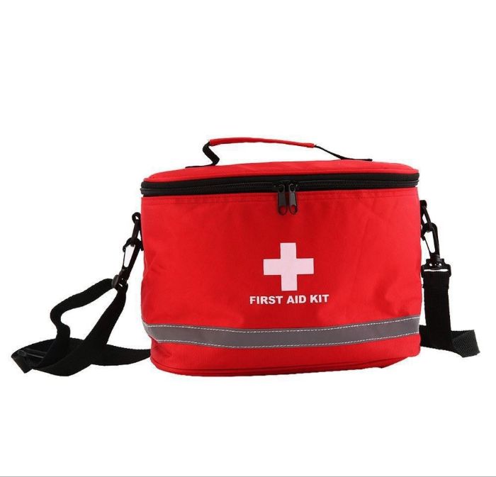 Large First Aid Kit Bag with compartment cylinder bag outdoor travel ...