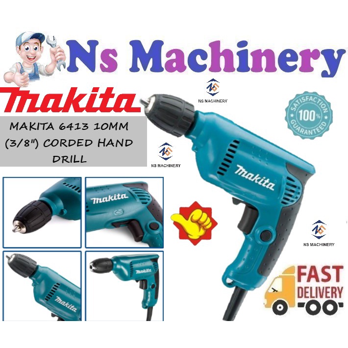 MAKITA 6413 10MM (3/8") CORDED HAND DRILL | Shopee Malaysia