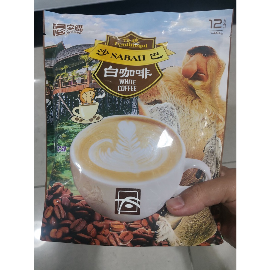ANCOUR TRADITIONAL SABAH WHITE COFFEE!! SEDAP~~WANGI!~~SUGAR/NO SUGAR ...