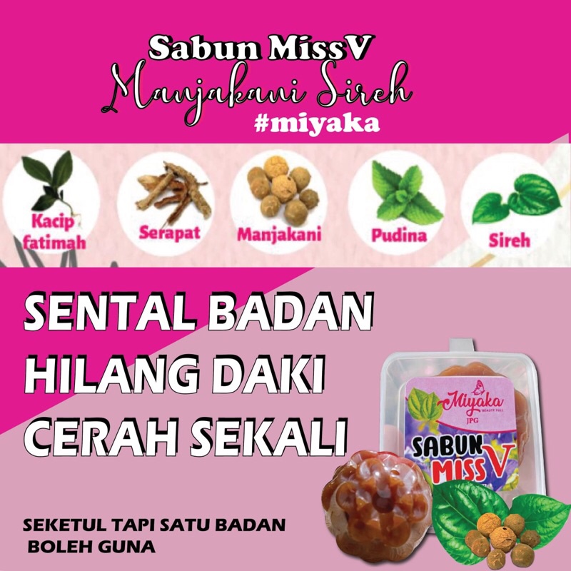 Sabun Manjakani Miyaka Original HQ | Shopee Malaysia