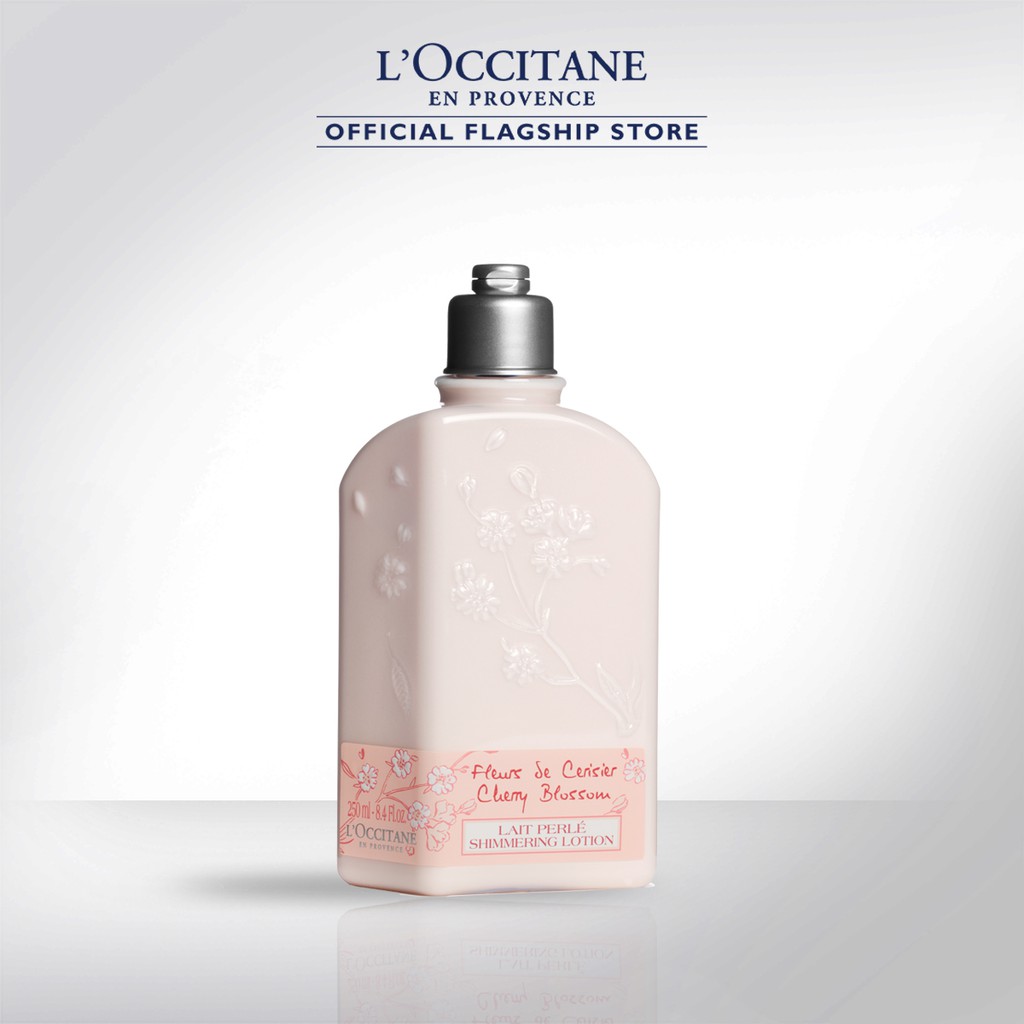 L'Occitane Cherry Blossom Shimmering Lotion (250ml) | Shopee Malaysia